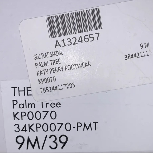 Katy Perry Collections | Shoes | Katy Perry Geli Flat Sandal Palm Tree ...